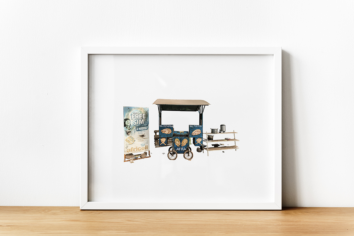 The Meat Cart, The Gambia. Photography Prints by Helen Jones-Florio ...